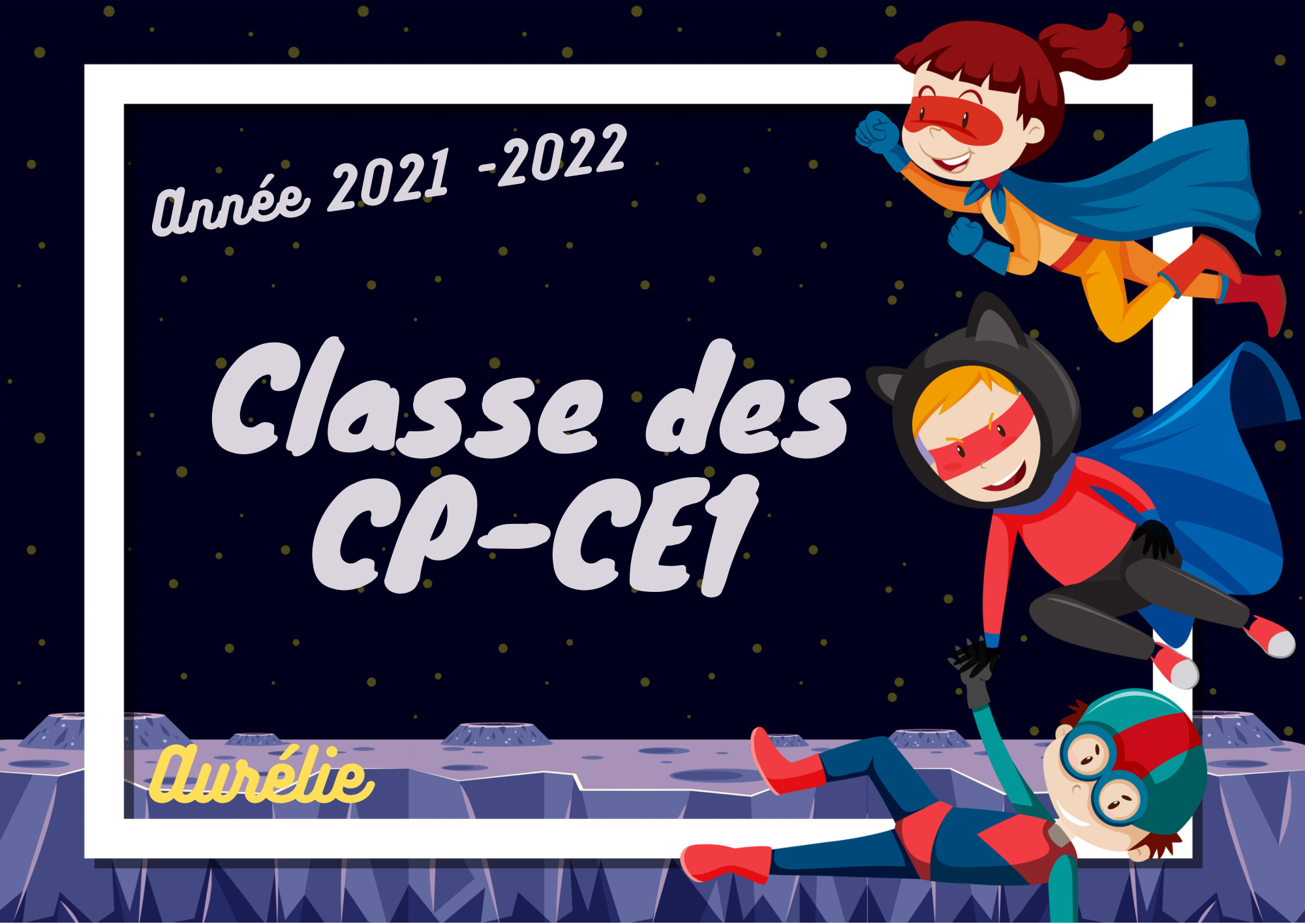 Super-héros – ma classe e-nove